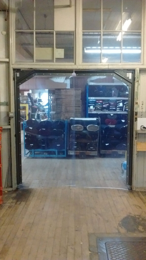 Rubber & PVC Swing Crash Doors | Arrow Industrial